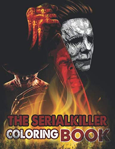 The Serial Killer Coloring Book: A new kind of relieving stress with ...
