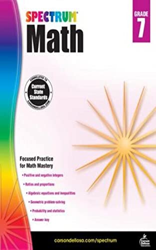 Spectrum 7th Grade Math Workbooks Algebra Geometry Probability spectrum-7th-grade-math-workbooks-algebra-geometry-probability
