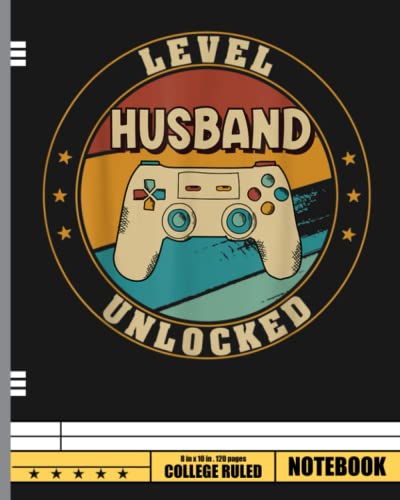 Promoted to Husband Level Unlocked Leveling Up to Husband Notebook ...