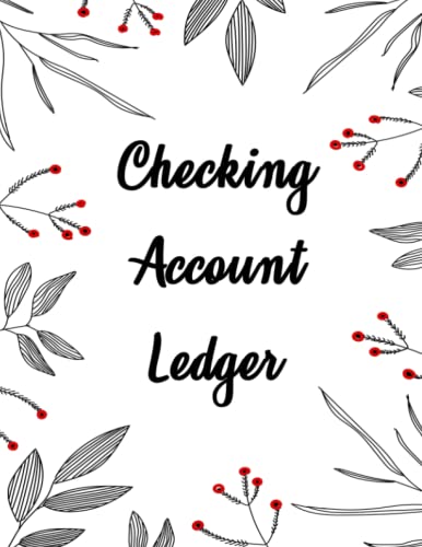 Checking Account Ledger: Payment Record Check Register Notebook | Check ...