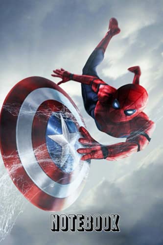 Notebook : Spider-Man Journal/ Diary Gift For Marvel Fans, Boys, Men ...