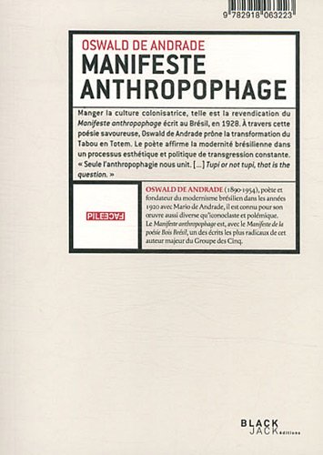 Manifeste anthropophage / Anthropophagie zombie by Oswald de Andrade ...