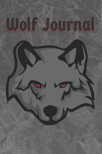 Wolf Journal: Wolf Notebook Lined Pages Paperback Journal Gift For ...