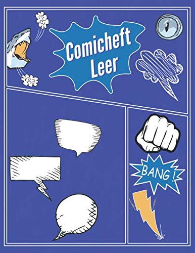 Comicheft Leer: Blanko Comic Heft Zum Selbstgestalten | Ohne ...