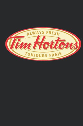 Tim Hortons Notebook: - 110 Pages, In Lines, 6 x 9 Inches by Charles ...
