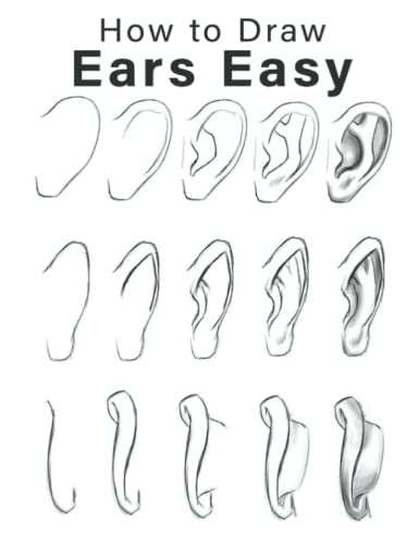 How to Draw Ears Easy: Learn to Draw Ears for Beginners, How to Draw ...