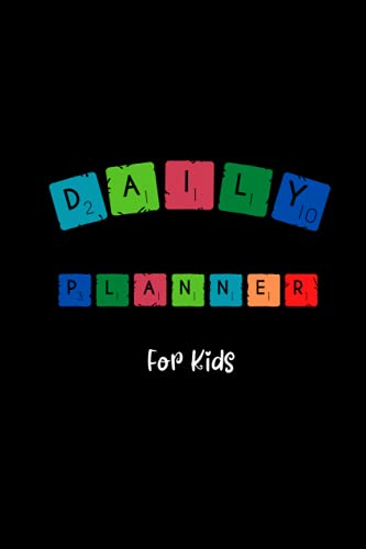 Kids Daily Planner: Journal To Organize School Schedule Or Activities ...