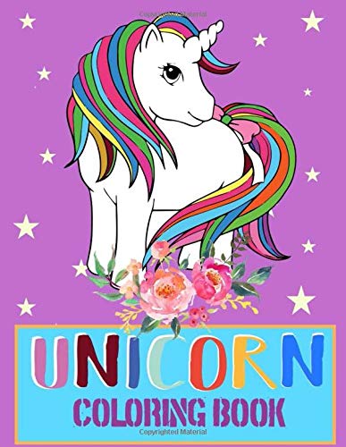 Unicorn Coloring Book: Unicorn Coloring Book, Unicorn Coloring Book for ...