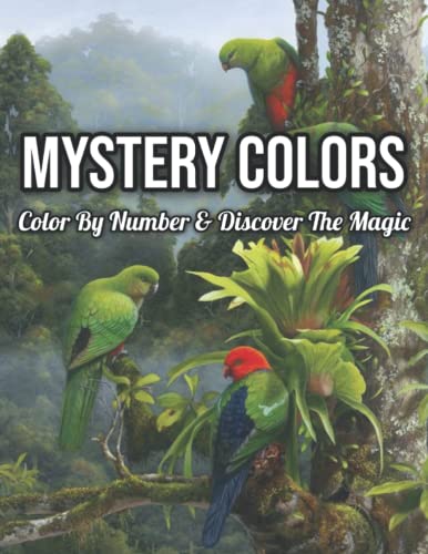Mystery Colors Color By Number & Discover The Magic: An Adult Color by ...
