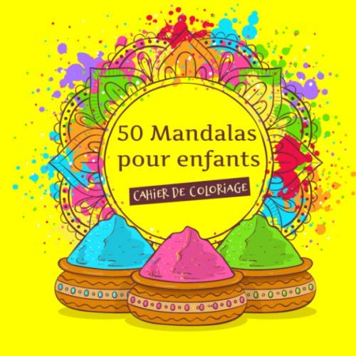 50 Mandalas pour enfant cahier de coloriage: Cahier d'activité de ...
