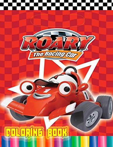 ROARY the racing car Coloring Book: Over 34 Pages of High Quality ROARY ...