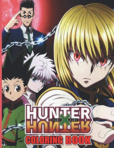 Hunter x Hunter Coloring Book: Coloring Book For Adult, Teens, Kids And ...