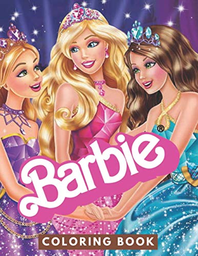 Barbie Coloring Book: Perfect Christmas Gift For Kids And Adults Who ...