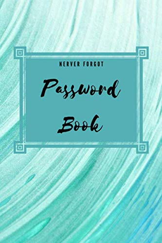Password Book: My Password Book Log Book 6" x 9" (Password Logbook) The ...