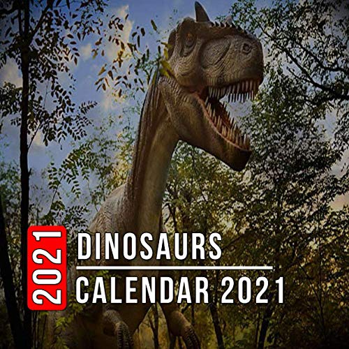 Dinosaurs Calendar 2021: 12 Month Mini Calendar from Jan 2021 to Dec ...