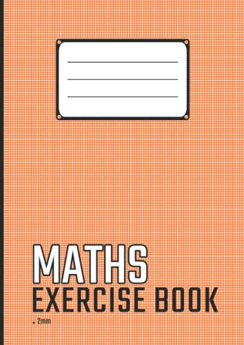 Maths Exercise Book: A4 Metric Graph Paper Notebook With 2mm Squares ...