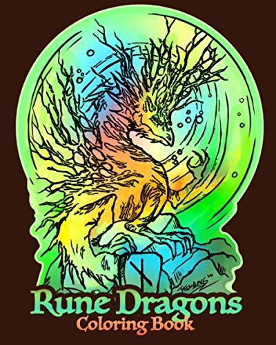 Rune Dragons Coloring Book by Jessica Cathryn Feinberg | Goodreads