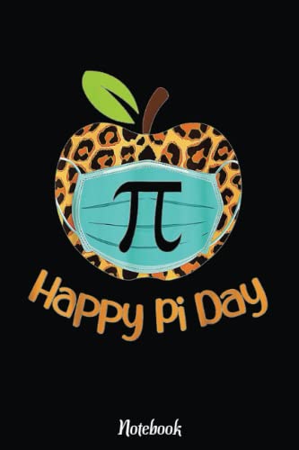 Happy Pi Day Love Math Teacher Leopard Pi Notebook: Inspirational ...