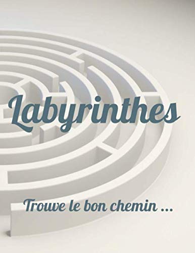 Labyrinthes trouve le bon chemin: livre de 60 pages de jeux éducatifs ...