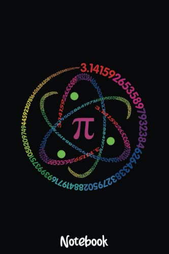 Atom Pi Math Science STEM 3.14 Pi Day Mathematic Celebration Notebook ...