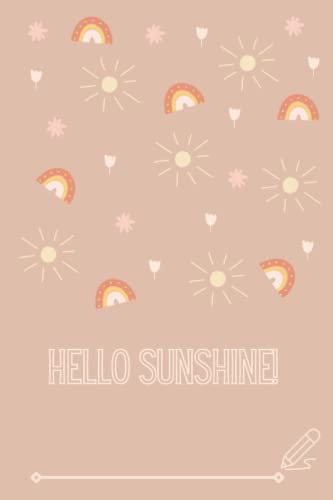 Hello Sunshine!: Lined Writing Story Notebook for Children by Suzanne ...