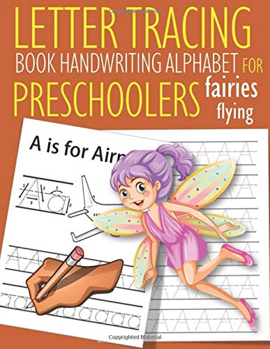 Letter Tracing Book Handwriting Alphabet for Preschoolers Fairies ...