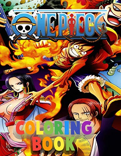 One piece coloring book: Anime Coloring Books for Luffy and Friends ...