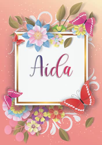 Aída: Cuaderno de notas A5 | Nombre personalizado Aída | Regalo de ...