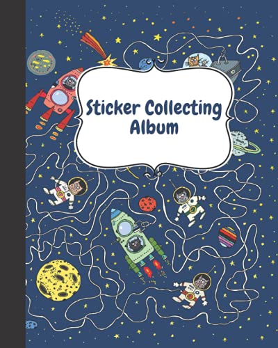 Sticker Collecting Album: Blank Sticker Book for Collecting Stickers ...