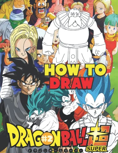 How to Draw Dragon Ball z super Character#2: Learn to Draw 30+ DBZS ...