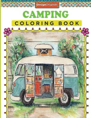 Camping Coloring book: Awesome Coloring Pages With Yours Favorite ...