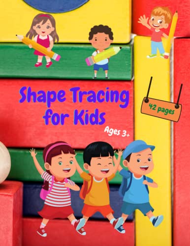 Shape Tracing for Kids: Dotted Line Shapes for Tracing for Kids Ages 3 ...