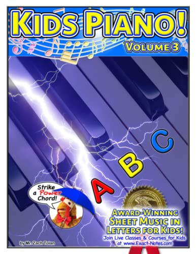 Piano Sheet Music With Letters For Kids