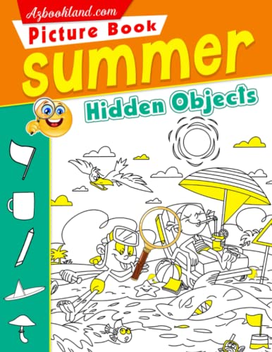 Summer Hidden Objects Picture Book: Summer Magic Hidden Images to Seek ...