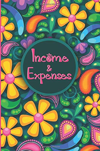 Income and Expense Log Book: Checking Account Transaction Register 6 ...
