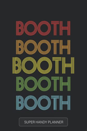 Booth: Booth Name Custom Gift Planner Calendar Notebook Journal by Jens ...