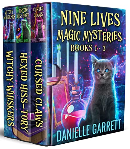 Nine Lives Magic Mysteries Boxed Set: Books 1-3 by Danielle Garrett ...
