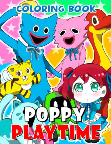 Pọppy Playtime Coloring Book: Fascinating Coloring Pages And Premium ...