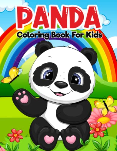 Panda Coloring Book For Kids: New And Expanded Edition Of Panda & Wild ...