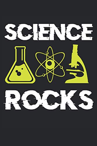 Science Rocks: Dot Grid Notebook Planner 120 pages 6 "x 9" (15. 24cm x ...