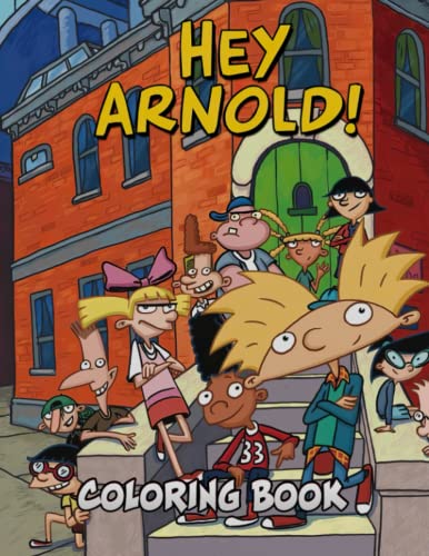 Hey Coloring Book: Inspirational Original Arnold Featuring Books For ...