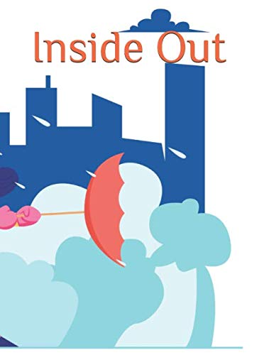 Inside Out: 8.5 x 11 notebook/journal includes lined pages, dotted grid ...