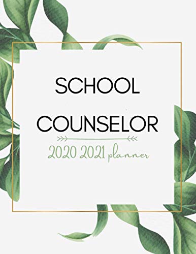School Counselor 2020 2021 Planner: School Counselor Organizer (Nov-Jan ...