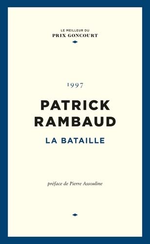 La Bataille by Patrick Rambaud | Goodreads