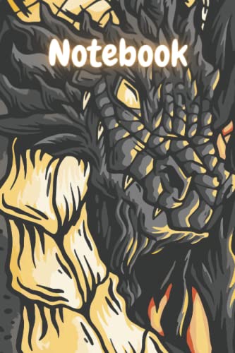 A magical dragon notebook: Blank Lined Journal Notebook, 6" x 9 ...