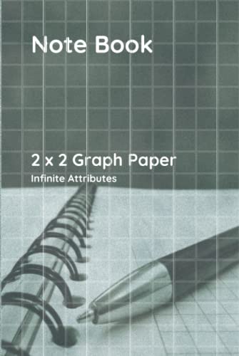 2 x 2 Graph Paper Note Book: Graph Paper Note Book | Infinite ...