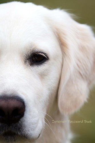 Internet Password Book: Labrador Retriever password book for women, men ...