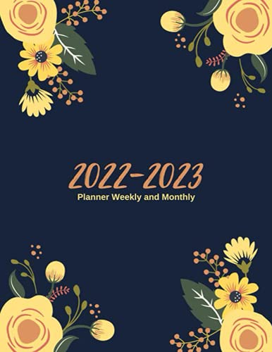 2022-2023 Planner Weekly and Monthly: 2 year calendar 2022-2023 monthly ...