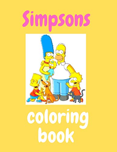 Simpson coloring: The Simpsons Excellent Adult Coloring Books For Men ...