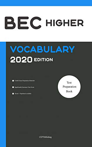 BEC Higher Vocabulary 2020 Edition: All Words You Should Know to ...